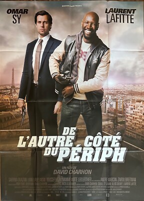Affiche Cinéma DE L'AUTRE CÔTÉ DU PÉRIPH 120x160cm Omar Sy / Laurent ...