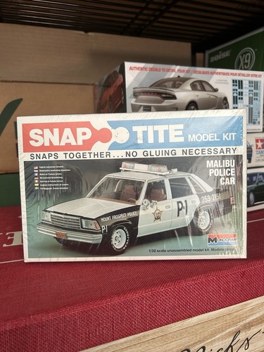 Monogram Chevy Police Car 1/32 Scale SnapTite Model Kit New Sealed | eBay