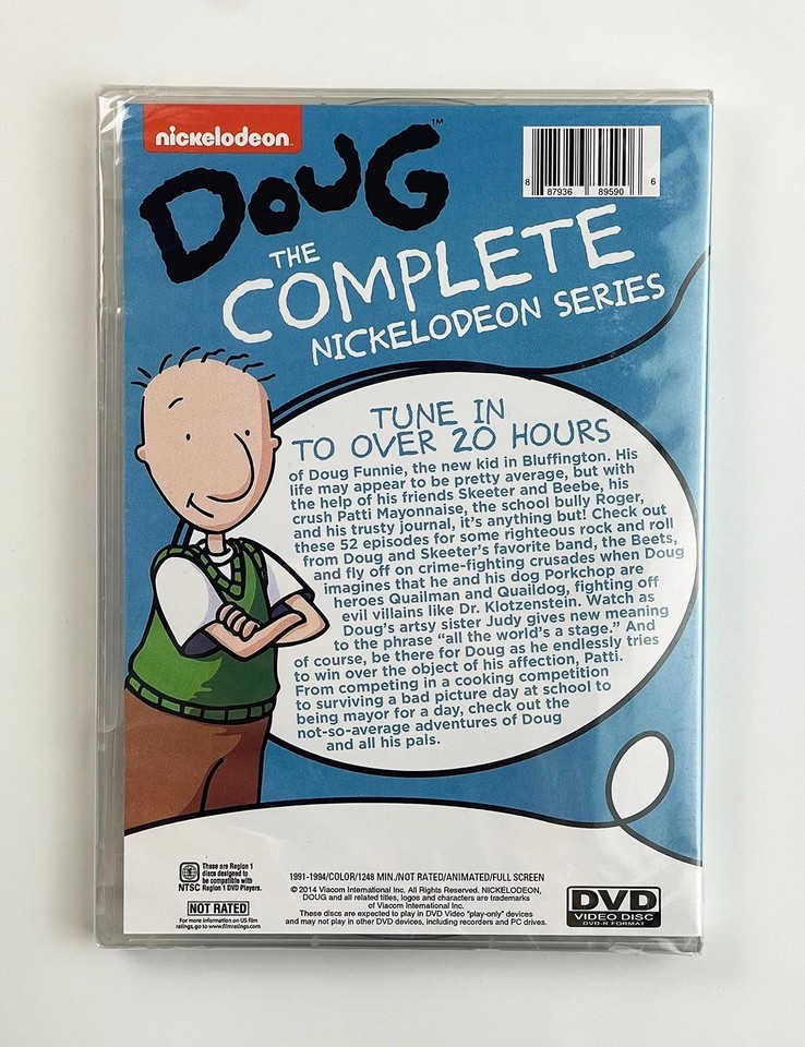 Doug: The Complete Nickelodeon Series (DVD, 6-Disc Box Set) New | eBay