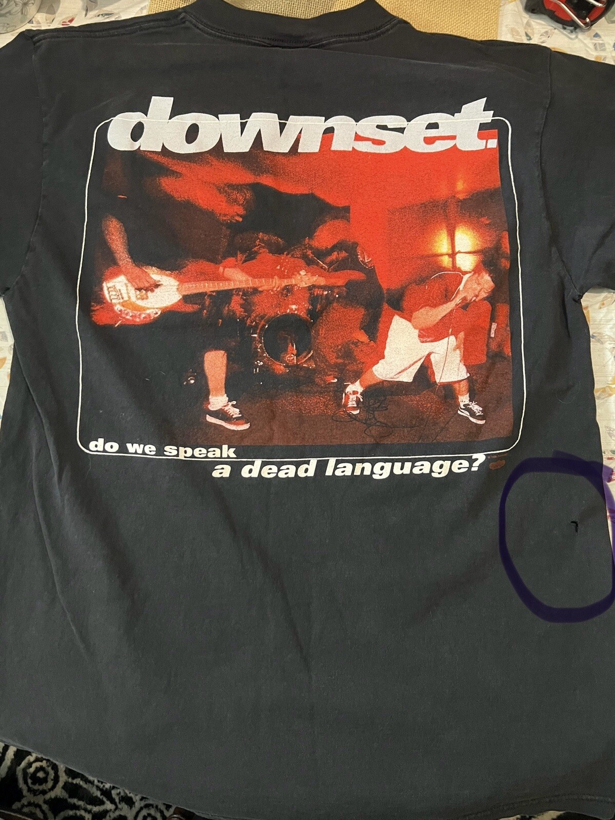downset. Tshirt Late 90s Very Early 2000s - Gem