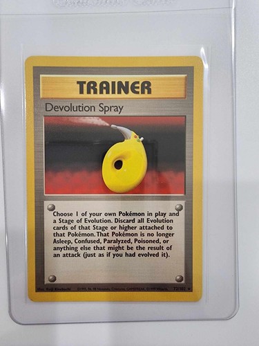 Pokémon TCG Devolution Spray 72/102 - Base Set - Regular Unlimited Rare ...