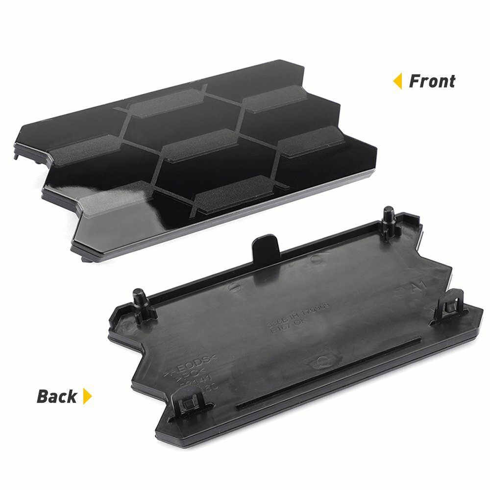 Garnish Sensor Cover Black For 18-19 Tacoma TRD Pro Front Grille ...