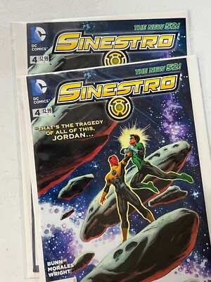 Sinestro #4 DC Comics 2014 Cullen Bunn, vs. Green Lantern | Combined ...