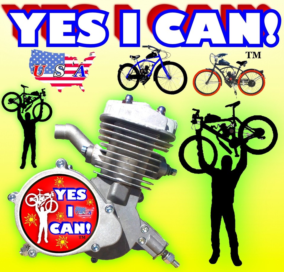 2-STROKE 66cc/80cc MOTORIZED BIKE ENGINE ONLY FOR MOTORIZED BIKES AND ...