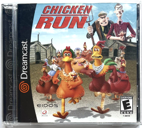 EXCELLENT ORIGINAL VINTAGE SEGA DREAMCAST "CHICKEN RUN" GAME DISC | eBay