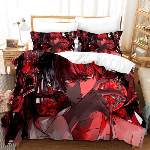 DEATH NOTE Anime 3pcs Bedding Set Duvet Cover Comforter Cover ...