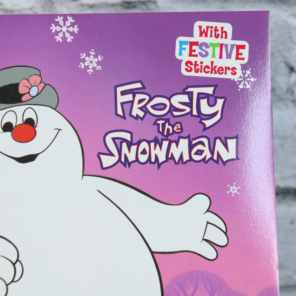 Frosty The Snowman Special Delivery Coloring Book 2002 Golden Books w ...