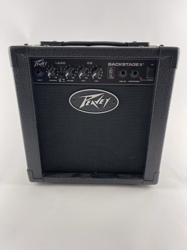 Peavey Backstage II Electric Guitar Combo Amp Black 10-Watt 1x6.5 ...
