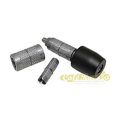 Weights Black Handlebar for Fastening Mirrors bar-Ends Ø Inner 11-24m ...