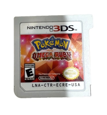 Pokémon Omega Ruby (Nintendo 3DS, 2014) Cartridge Only TESTED WORKING ...