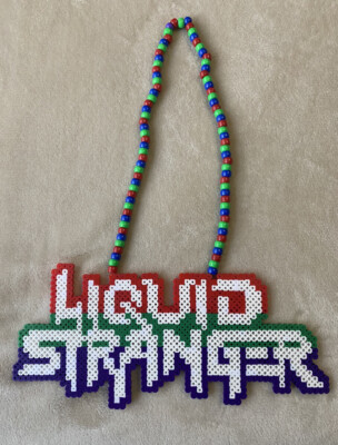 NEW Liquid Stranger Kandi Perler Necklace EDM EDC Fest Rave Dance | eBay
