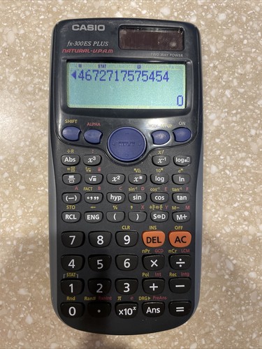 USED Casio FX-300 ES PLUS Scientific Calculator (no box) 79767900779 | eBay