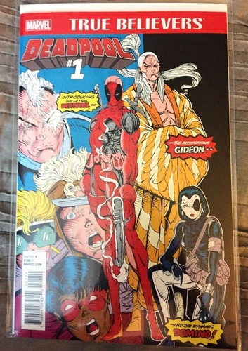 NEW MUTANTS 98 True Believers reprint, Deadpool first appearance) 2016 ...