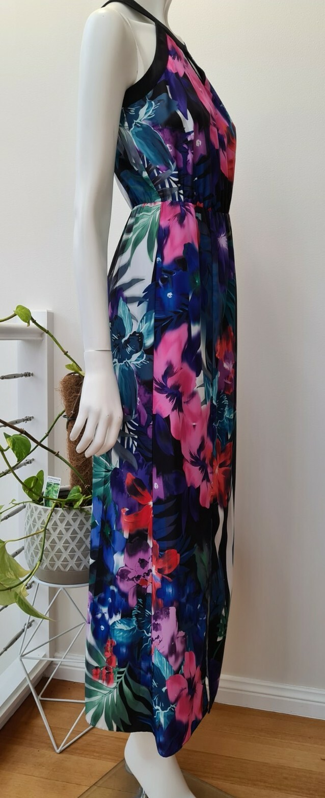 TABLE EIGHT - Women's FLORAL MAXI DRESS - Size: 8 / Excellent Condition ...