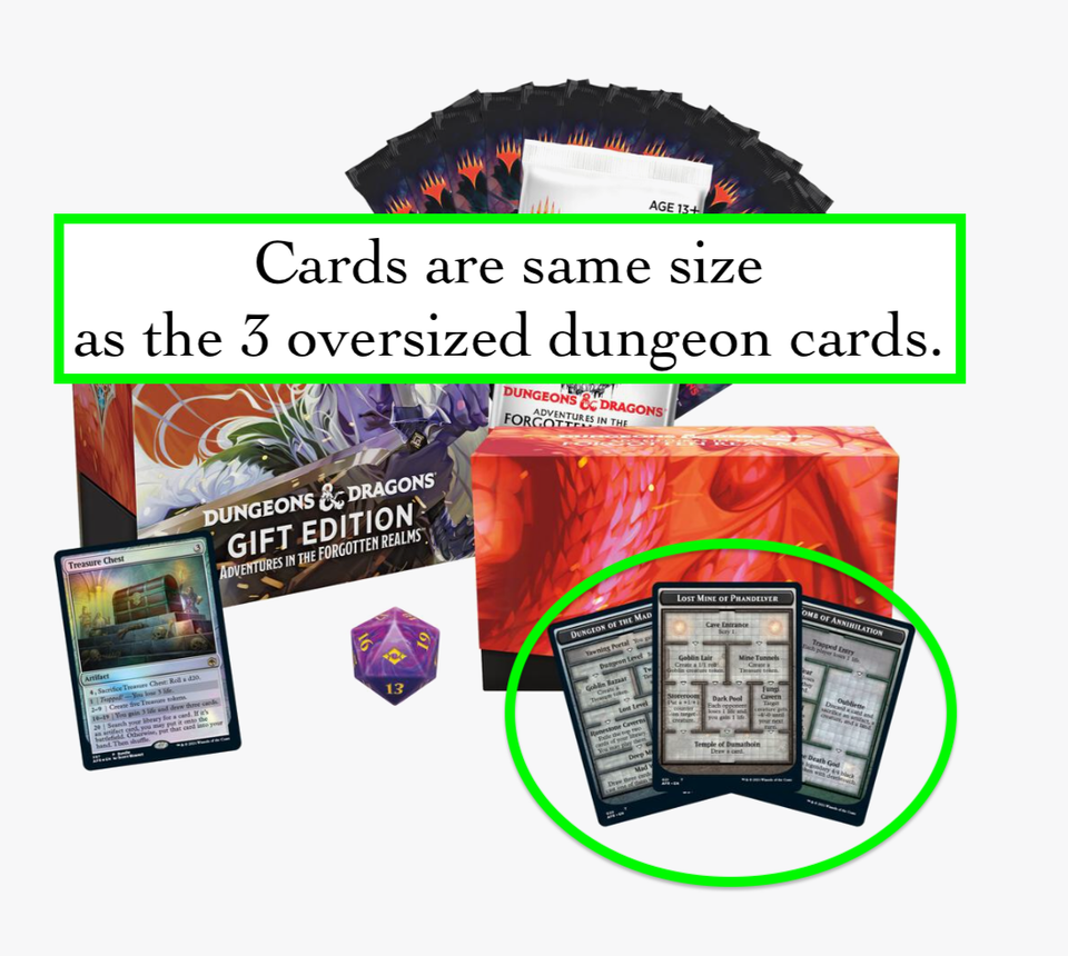 Mtg Baldur’s Gate Wilderness Dungeon P-ROXY Token 3.5 X 5 Initiative | eBay