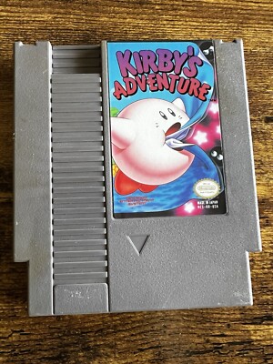 Nintendo Kirby's Adventure NES Video Game Cartridge Only Very | eBay