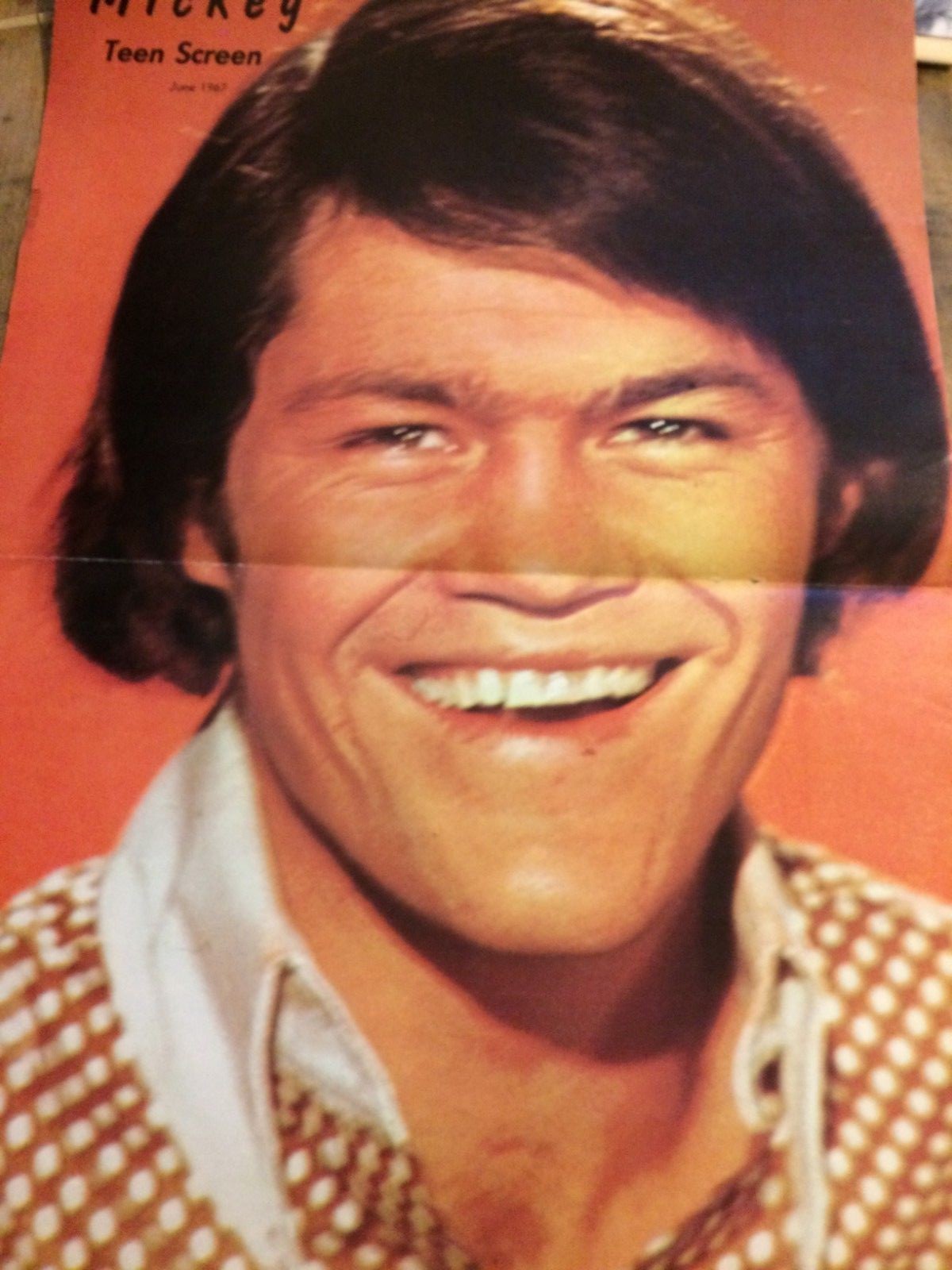 Micky Dolenz, The Monkees, Two Page Vintage Centerfold Poster | eBay