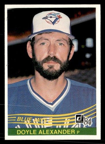 Doyle Alexander 1984 Donruss Card #439 Toronto Blue Jays | eBay