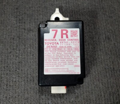 2009 Toyota Corolla Keyless Entry Door Control Module Receiver DCR ...