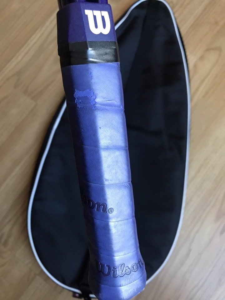 Wilson Jim Courier 26 Oversized Tennis Racket With Cover. | eBay