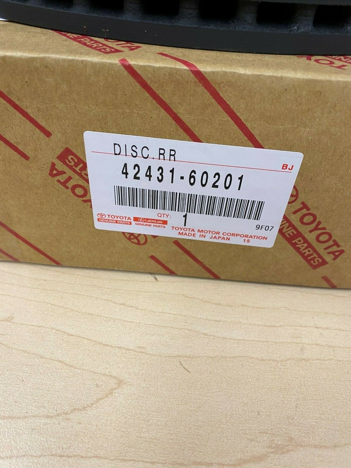 2003-2009 TOYOTA 4RUNNER NEW REAR DISC BRAKE ROTORS qty2 4243160201 ...