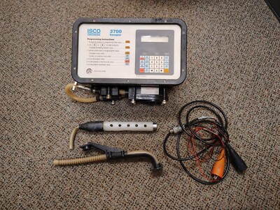 ISCO 3700 SAMPLER CONTROLLER (603704001) & Sample Pickup Feed & 12v ...