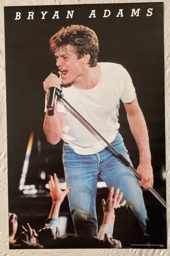 Bryan Adams 1985 Poster | eBay