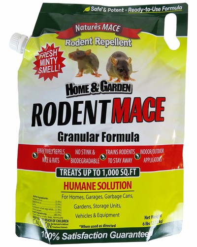 Rodent MACE Granular Mouse Repellent | Repels Mice, Rats, Squirrels ...