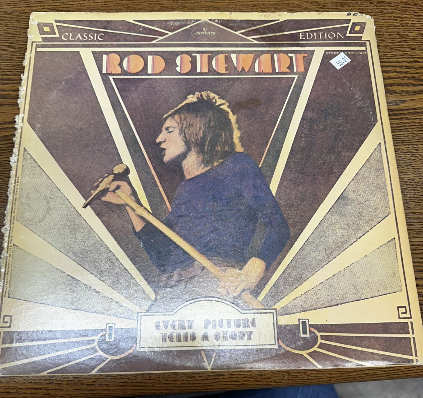 Rod Stewart "Every Picture Tells a Story Vinyl LP SRM 1-609 w/Poster | eBay