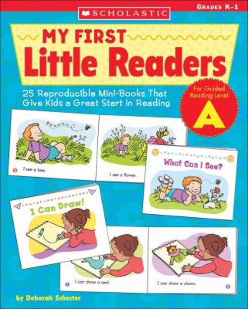 My First Little Readers : 25 Reproducible Mini-Books That Give Kids a ...