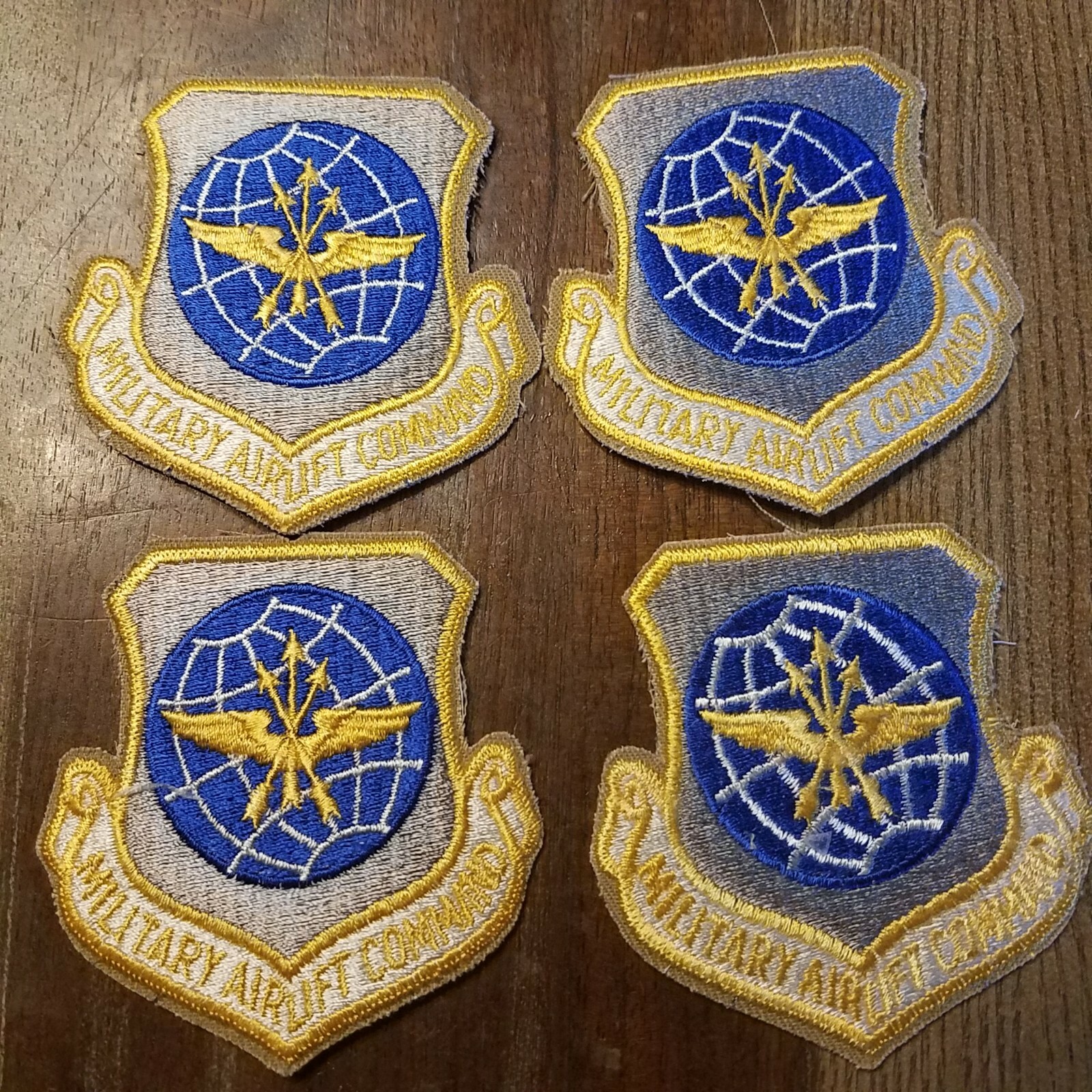 You get 4 USAF MILITARY AIRLIFT COMMAND MAC PATCH - COLOR | eBay