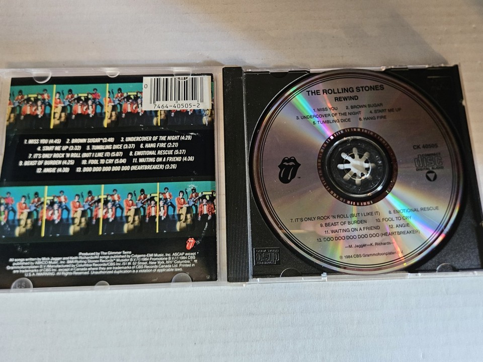 Rolling Stones CD Rewind (1971-1984) | eBay