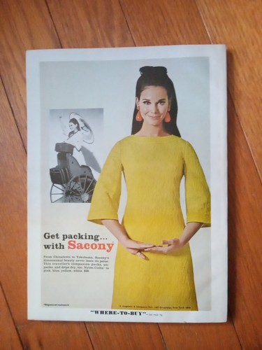 Vintage Glamour Magazine March 1967 | eBay