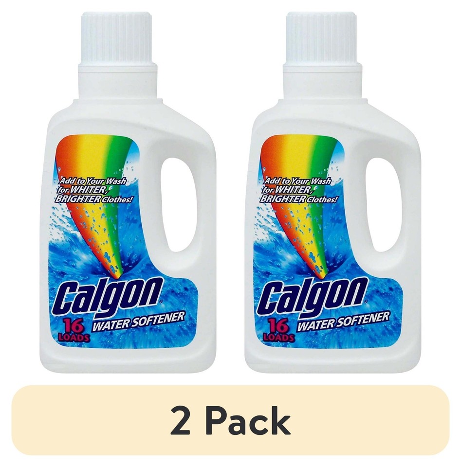 2 PACK Calgon Water Softener, 32oz Bottle, Laundry Detergent Booster Free & Fast | eBay