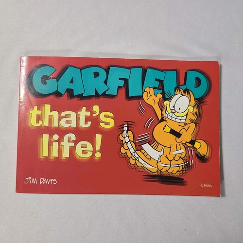 Garfield That's Life! Jim Davis Paws Softcover Book Comic Strips ...