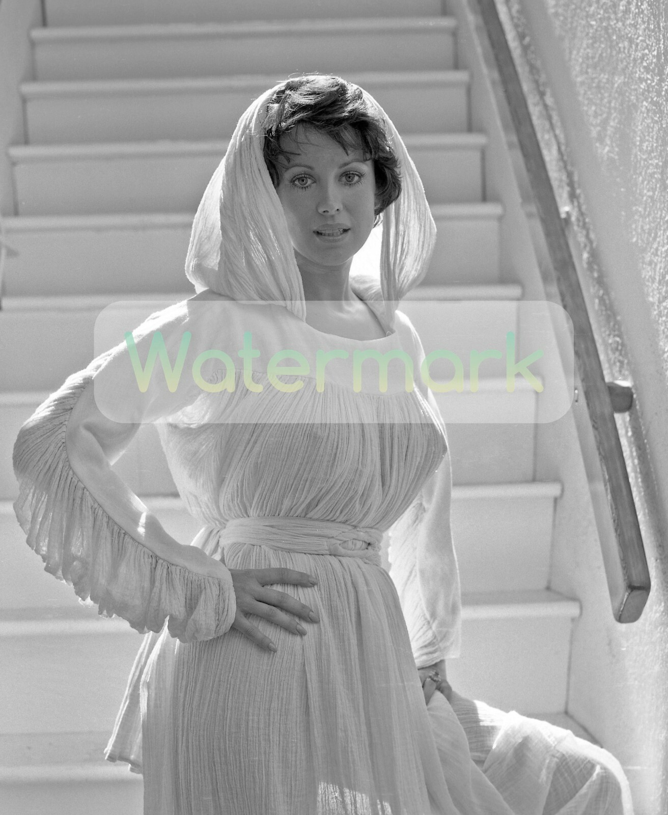 PHYLLIS DAVIS Sexy Portrait in SHEER TOP ** Hi-Res Fine Art Photo (8.5 ...