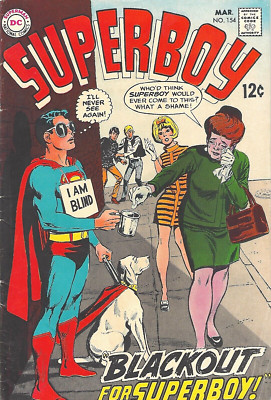 1969 Superboy #154 DC Comics VG/FN 1st Series 1st Print Comic Book | eBay