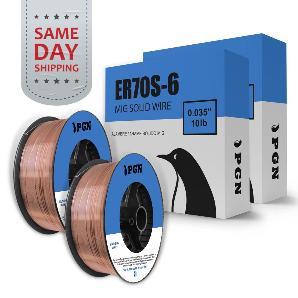 ER70S-6 .035" (0.9 mm) Mild Steel MIG Welding Wire – 10 Lbs (2 Rolls ...