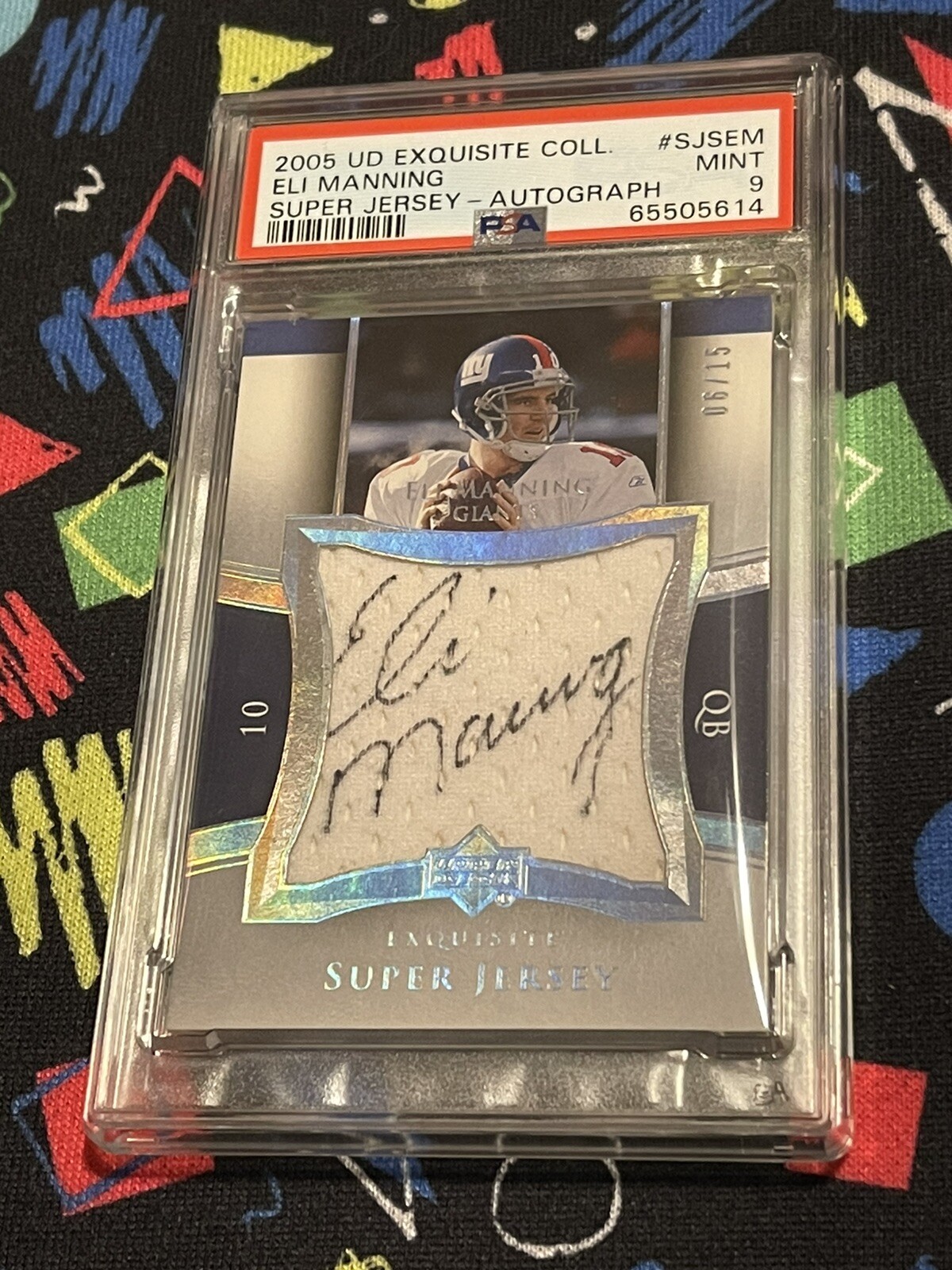 Eli Manning | Autographed Football Memorabilia & NFL Merchandise