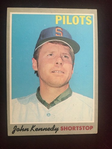 1970 Topps #53 Pilots John Kennedy Baseball Card | eBay