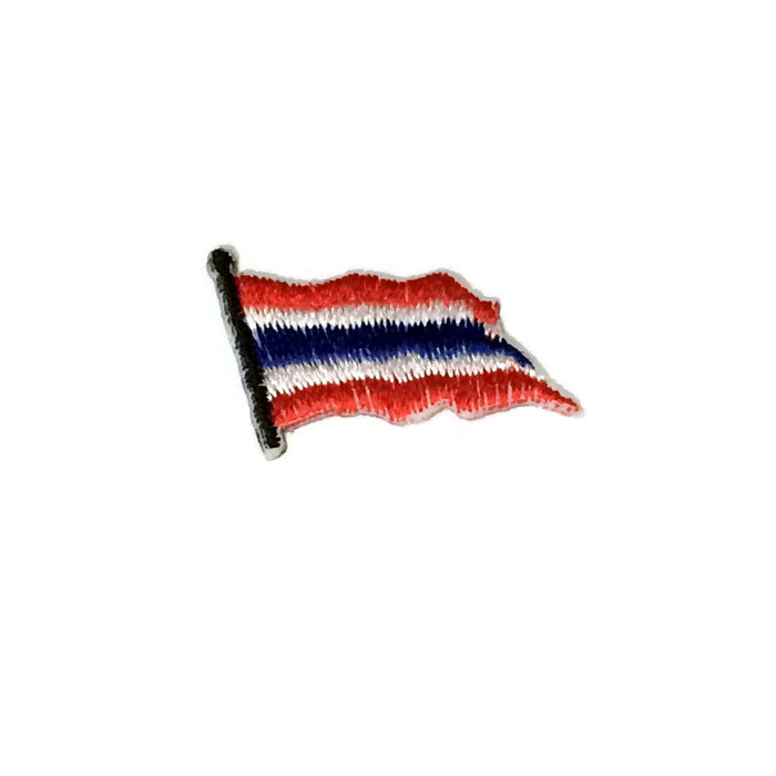 Embroidered Thailand Flag Patch Iron-on High Quality Multiple Sizes ...
