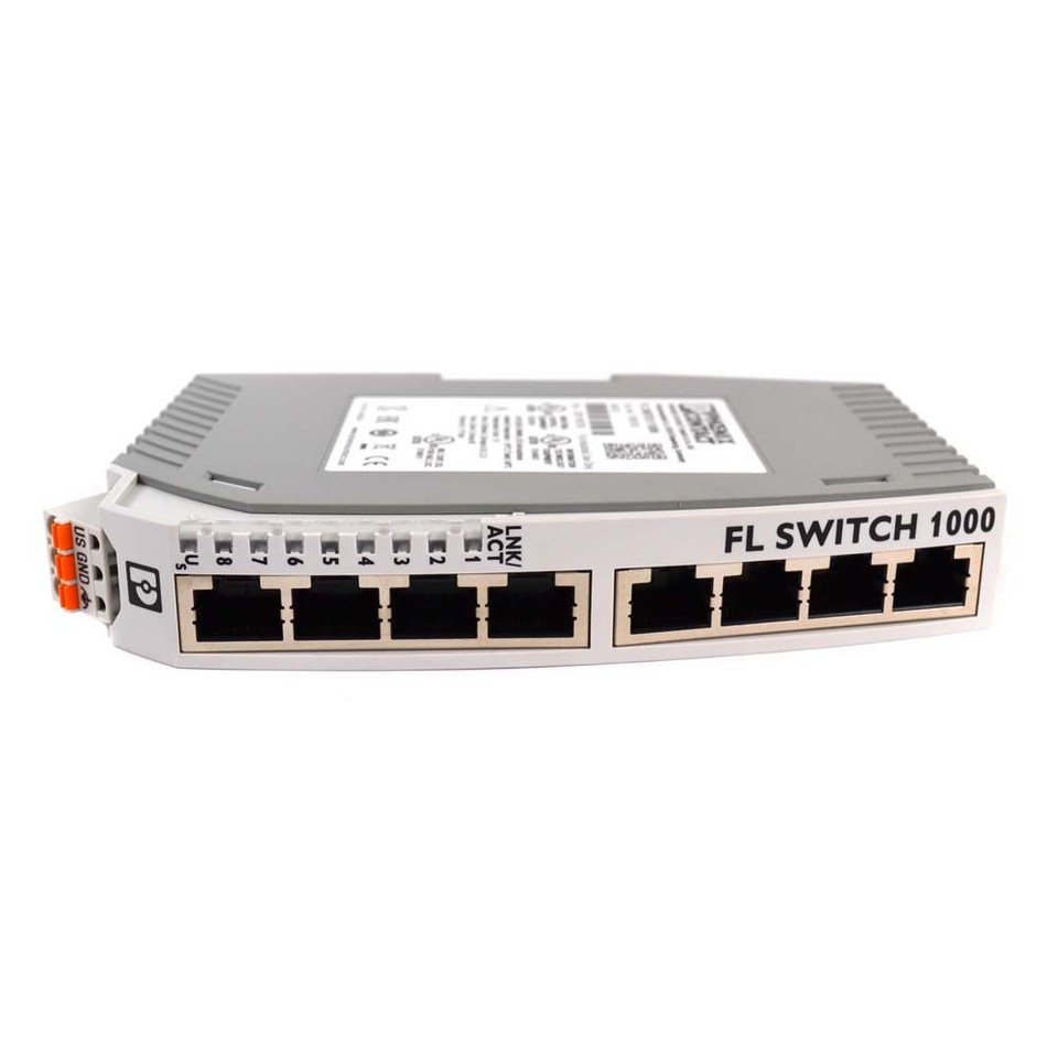 NEW Phoenix Contact FL Switch 1108N Industrial Ethernet Switch 8-Port ...