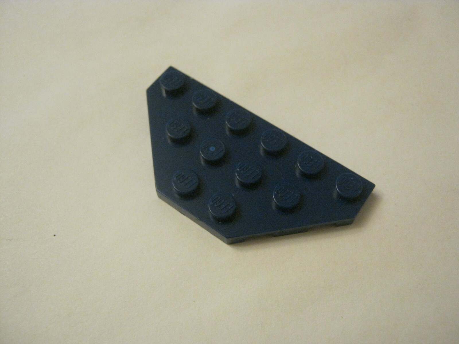 Lego (1) Dark Blue 3x6 Wedge plate, 2419 (028-114) | eBay
