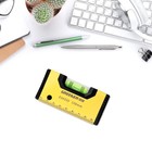 Magnetic Mini Pocket Spirit Level High-Precision Level Ruler Shock ...