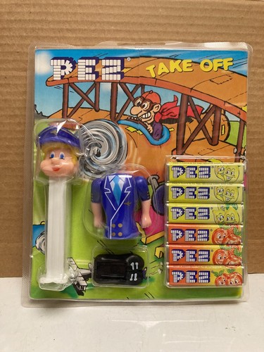 Pez Playworld Take Off Pilot Non US Release, German Set 1990's MOC | eBay