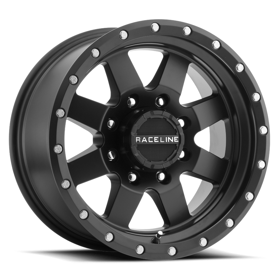 (Set-4) Raceline Defender Black 17X9 5X127 -12mm wheels rims 17 inch | eBay