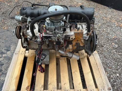 Jeep CJ 258 Engine Runs Well 2BBL Carb AMC 4.2 HEI CAN SHIP | eBay