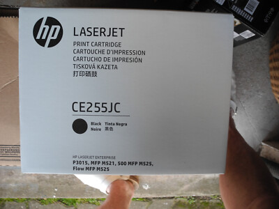 original HP CE255JC CE255XC CE255X 55X Toner P3010 P3011 P3015D P3015DN ...