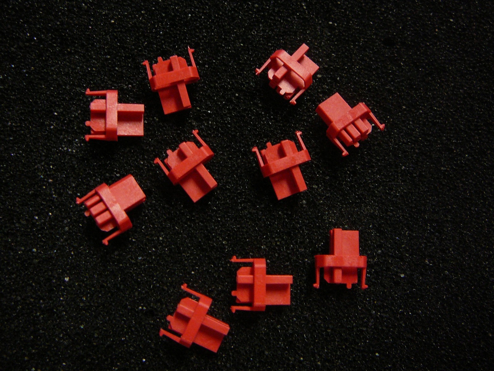 AMP 100526-9 Hard Metric Connector Female Z-Pack Coding Key 2mm **NEW ...