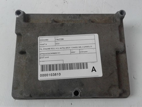 FORD FALCON ECU FG, ENGINE ECU, 4.0, AUTO, 8R29-12A650-MB, 4 SPEED, E ...